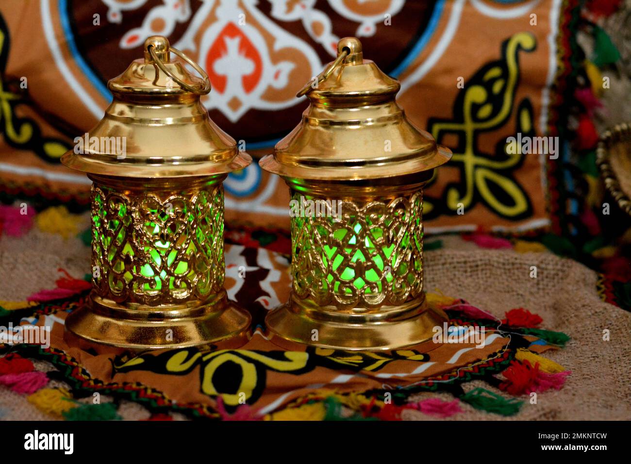 Ramadan Lantern Lamp oder Fanous Ramadan zur Feier der islamischen ...