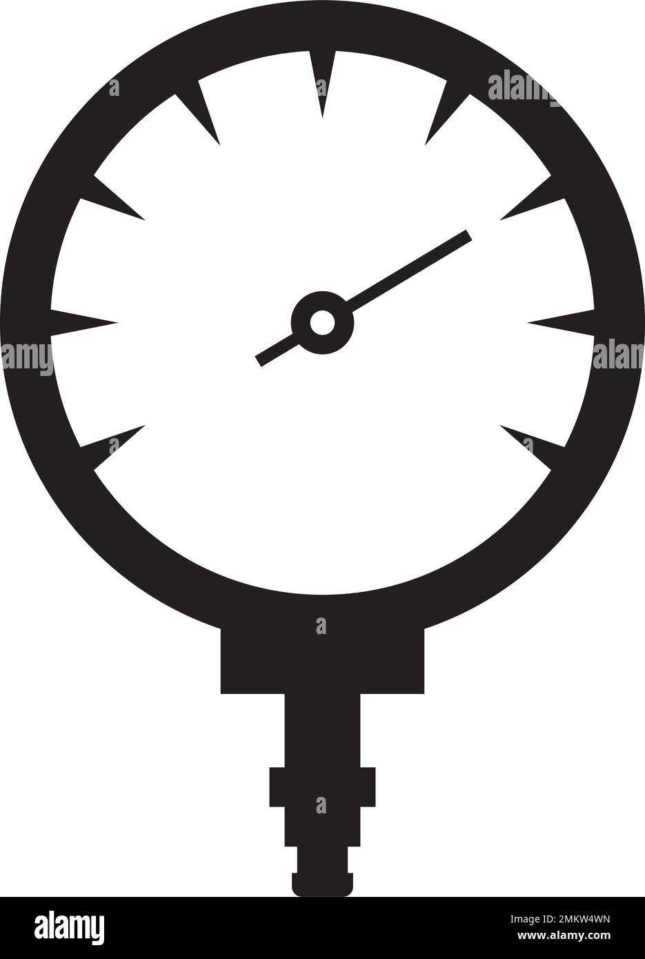 Manometer mit skala Schwarzweiß-Stockfotos und -bilder - Alamy