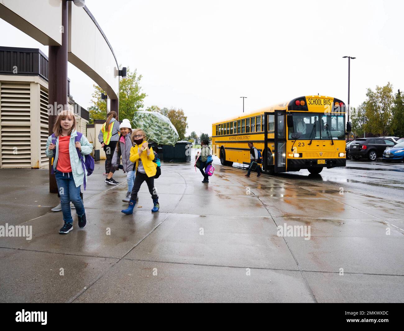Der U.S. Air Force Airman 1. Class Danielle Perea, ein ...