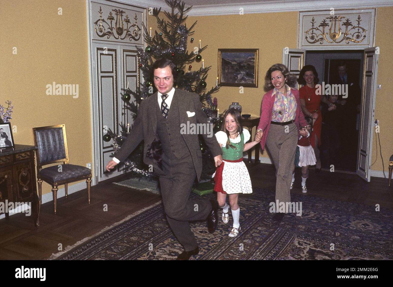 Carl XVI Gustaf, König von Schweden. Geboren am 30. april 1946. Mit ...