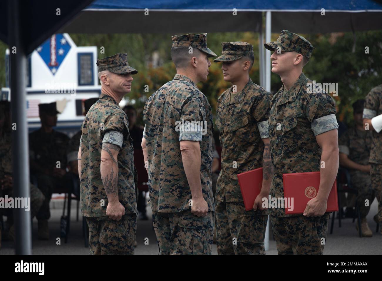 US Marine Maj. General Benjamin T. Watson, der Kommandierende General ...
