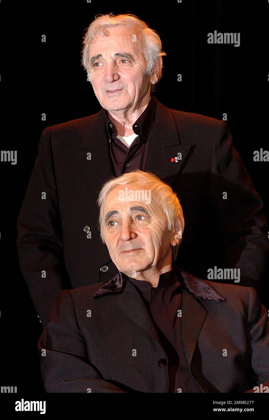 FILE - In this March 15, 2004 file photo, French singer Charles ...