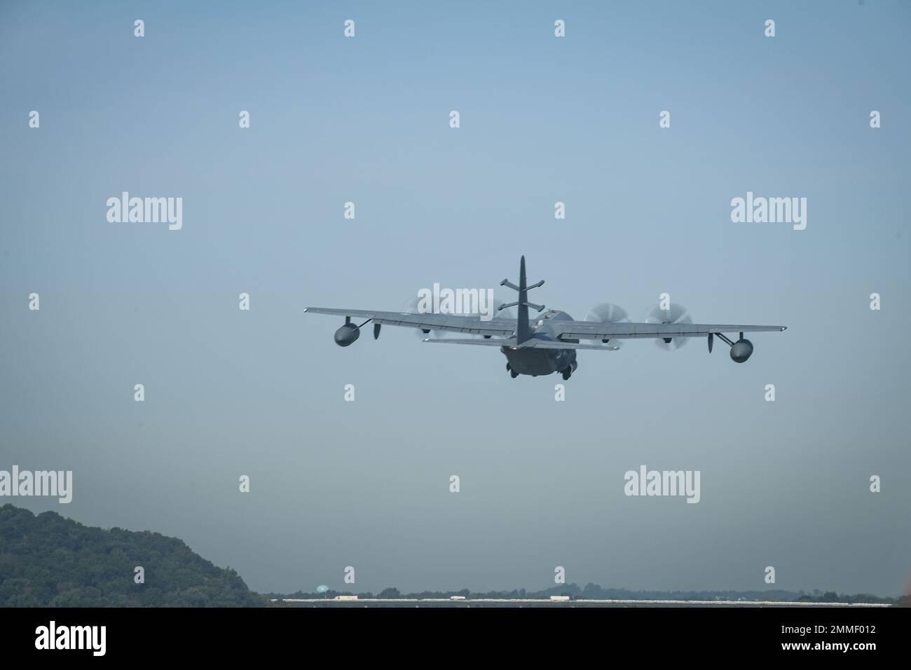 Ein EC-130J Commando Solo Flugzeug vom Special Operations Wing 193 ...