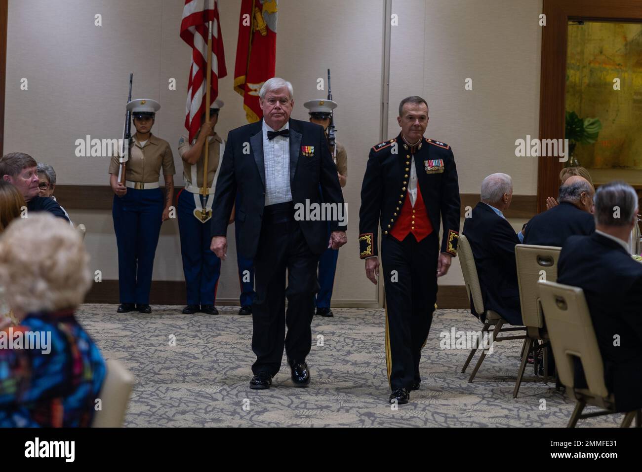 Der Generalmajor des US Marine Corps, Jay Bargeron, 3D Marine Division ...