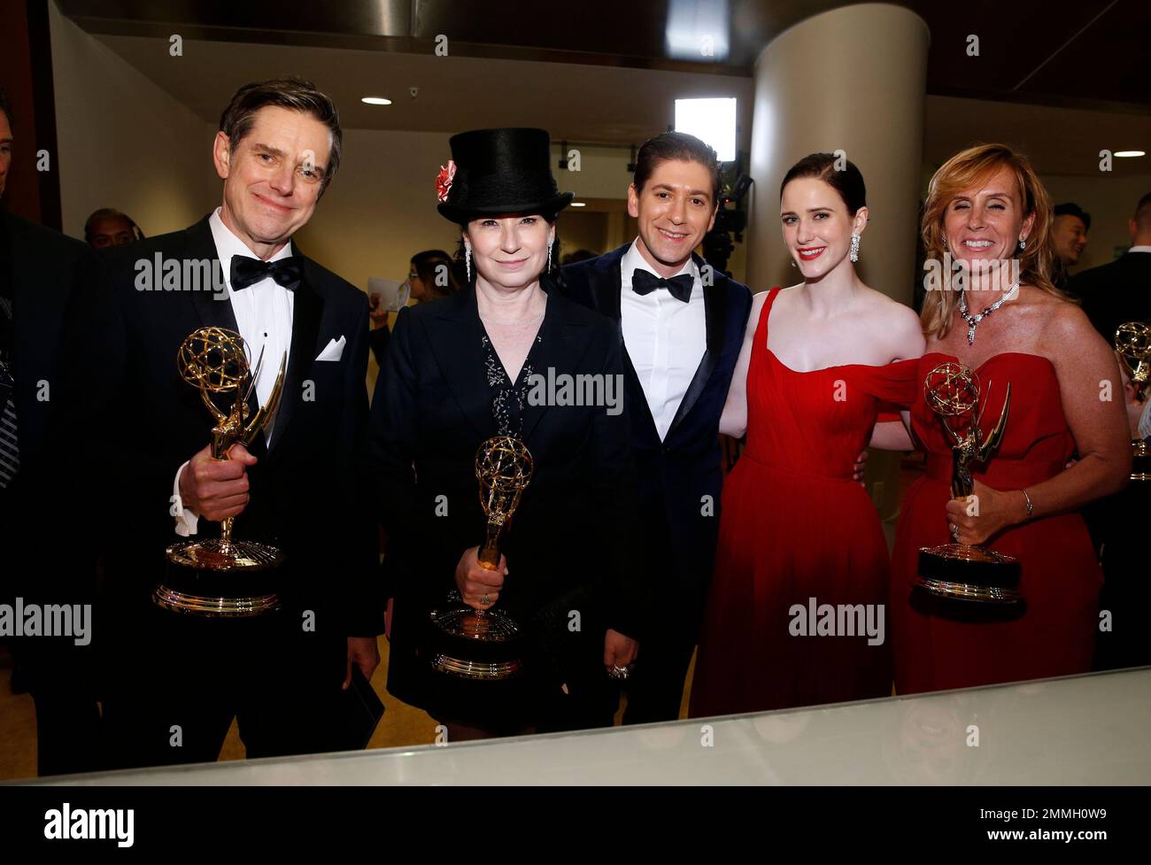 EXCLUSIVE - Daniel Palladino, from left, Amy Sherman-Palladino, Michael ...
