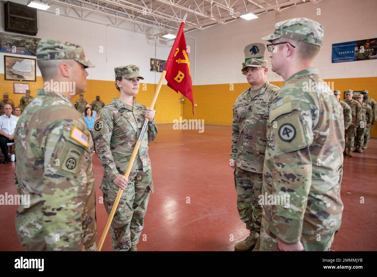 Die US-Militärkapistin Jennifer Wain hält die Führung bei einer ...