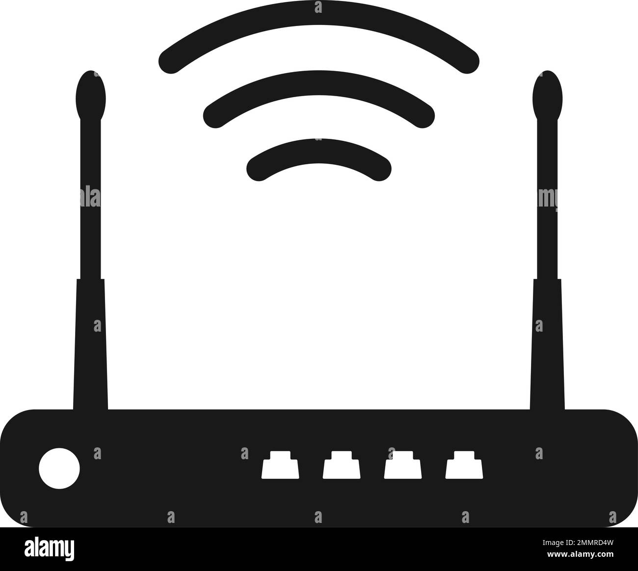 Router zeichen Stock-Vektorgrafiken kaufen - Alamy