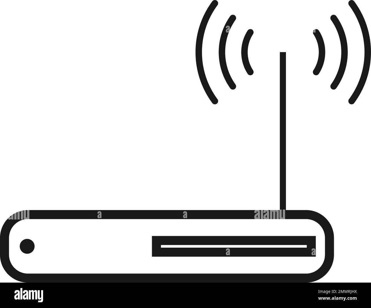 Router zeichen Stock-Vektorgrafiken kaufen - Alamy