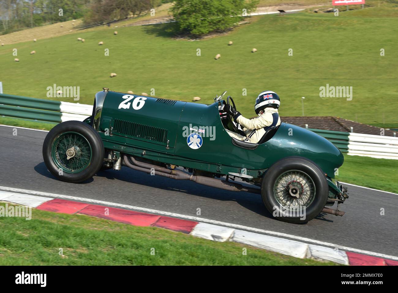 Clive Morley, Bentley 3/4½ Liter, ein zwanzig Minuten dauerndes Rennen ...