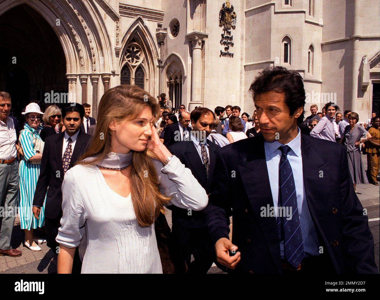 FILE - In this July 26, 1996 file photo, former Pakistan cricket ...