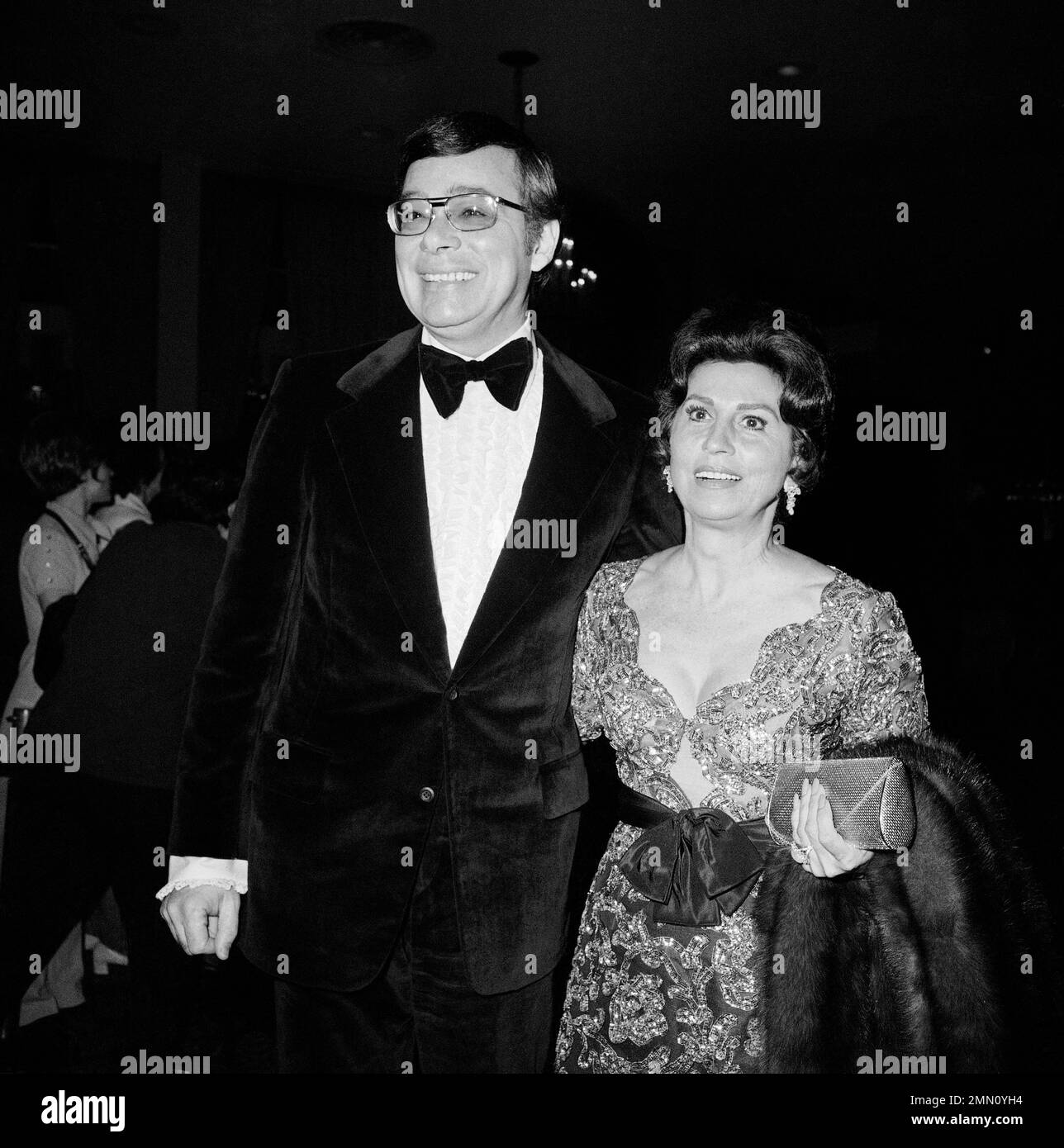 FILE - In this Feb. 5, 1971 file photo, producer Ross Hunter and Nancy ...