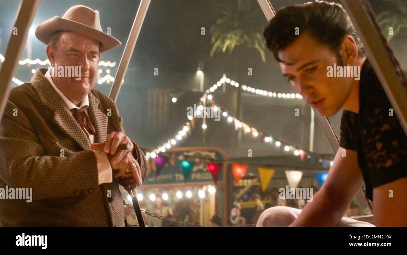 ELVIS 2022 Warner Bros Filme mit Austin Butler auf der rechten Seite ...