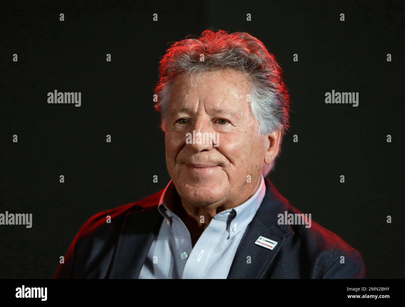 FILE - In this Jan. 16, 2018, file photo, Mario Andretti is shown at ...