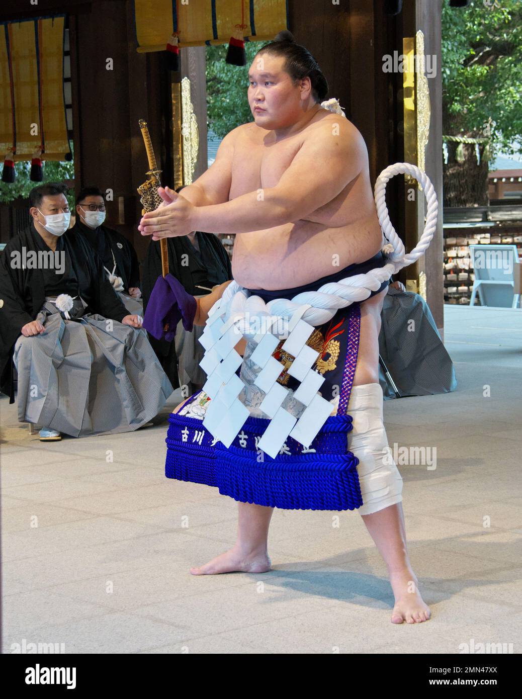 Tokio, Japan. 30. Januar 2023. Der große Sumo-Champion Yokozuna ...