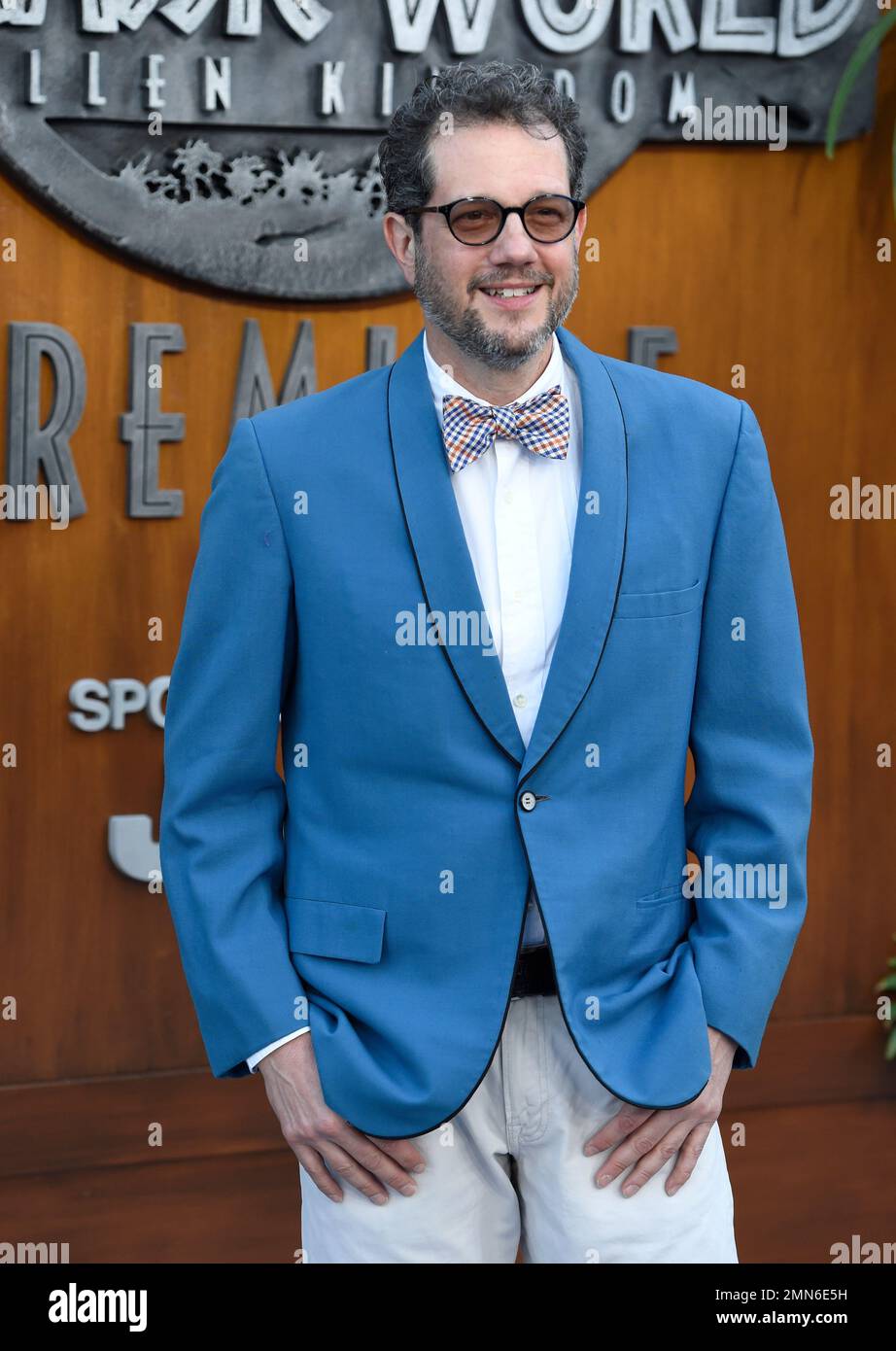Michael Giacchino arrives at the Los Angeles premiere of "Jurassic ...