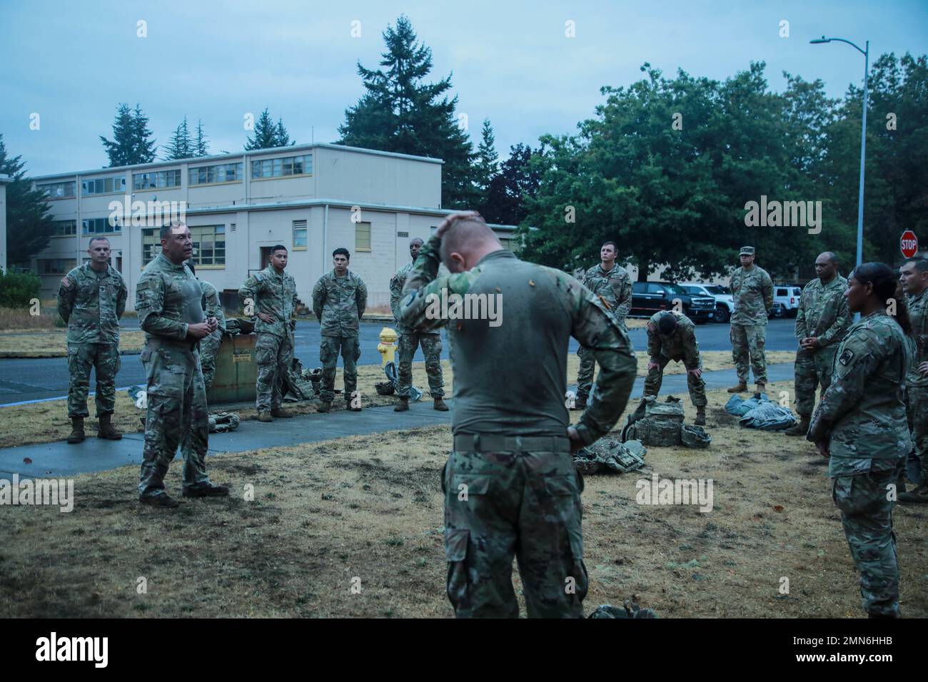 16. Combat Aviation Brigade Command. Sgt. Maj. Christopher Boyle führte ...