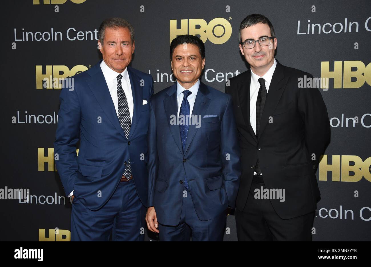 Honoree HBO CEO Richard Plepler, left, poses with journalist Fareed ...