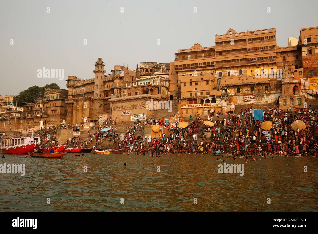 Hindu devotees take holy dips in the Rivers Ganges on Ganga Dussehra ...