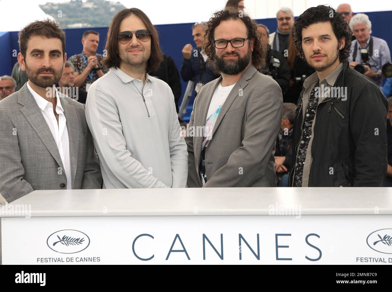 Director of Photography Mike Gioulakis, from left, director David ...