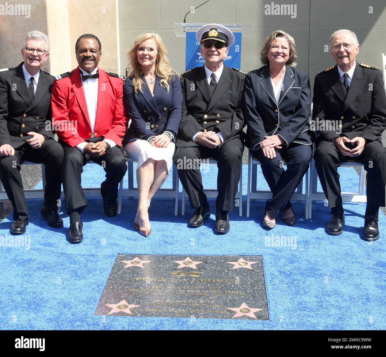 IMAGE DISTRIBUTED FOR PRINCESS CRUISES - Fred Grandy, from left, Ted ...