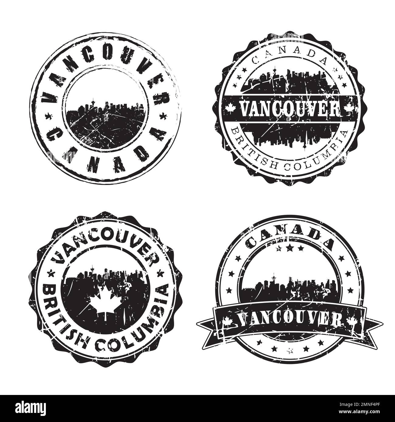 Wahrzeichen von british columbia Stock-Vektorgrafiken kaufen - Alamy