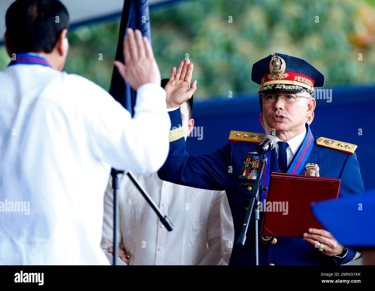 New chief of the Philippine National Police Director-General Oscar ...