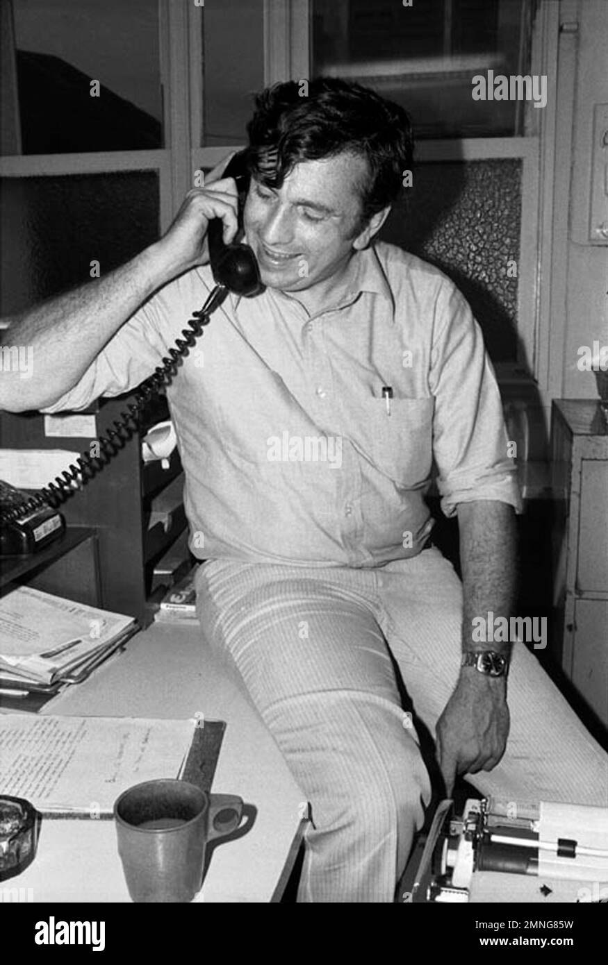 In this undated photo, Richard Blystone, Associated Press foreign ...