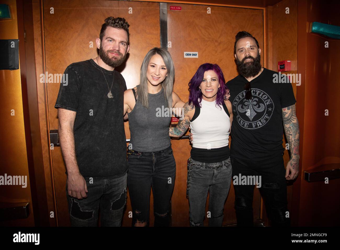 Seth Morrison, left, Jen Ledger, Korey Cooper, and John Cooper of ...