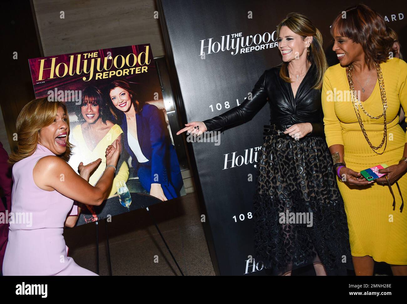 NBC Today show co-anchors Hoda Kotb, left, and Savannah Guthrie pose ...