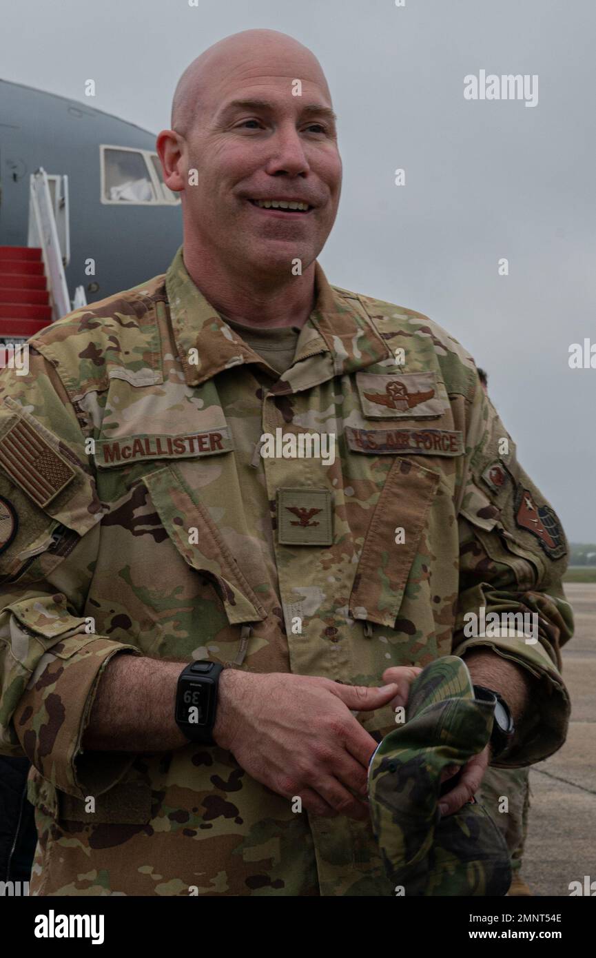 US Air Force Col. Robert McAllister, 87. Air Base Wing Vice Commander ...