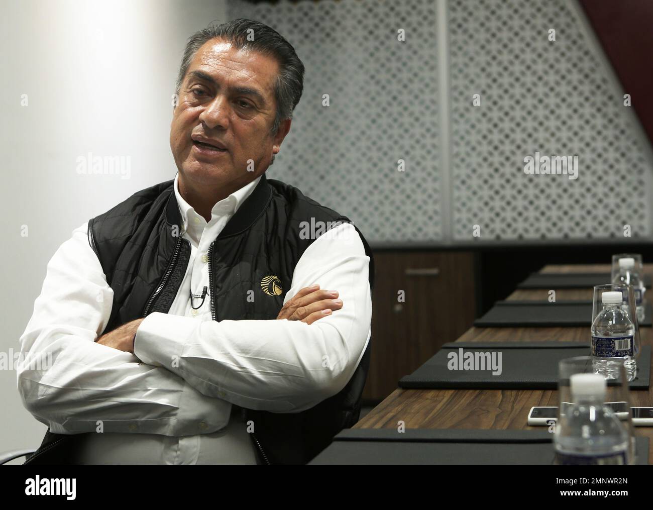 In this Tuesday, Feb. 6, 2018 photo, independent presidential candidate ...