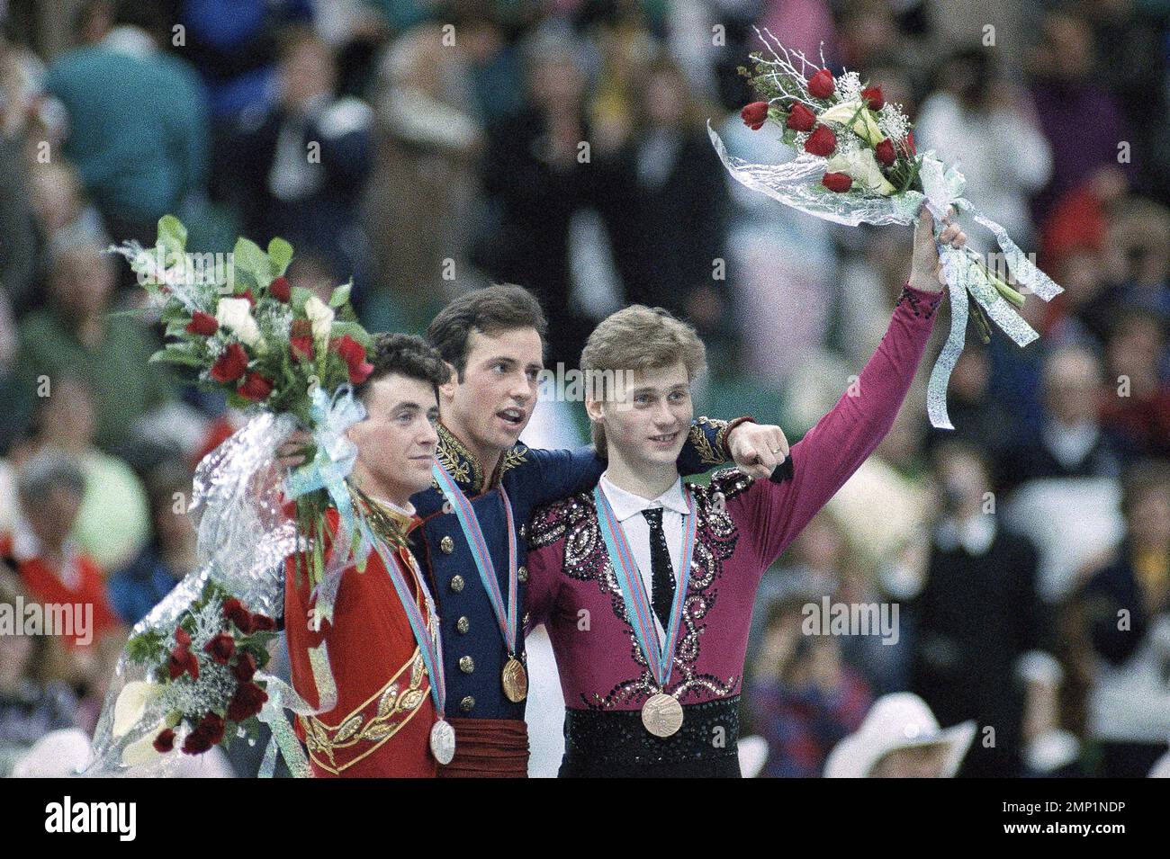 UFILE - In this Feb. 20, 1988, file photo, U.S. figure skater Brian ...