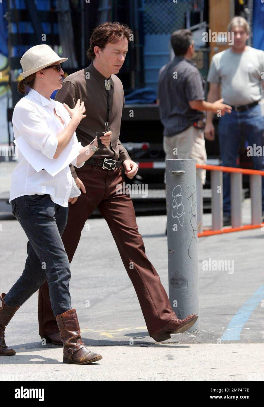 Timothy Hutton wurde in Los Angeles am Set seiner neuen TV-Serie ...