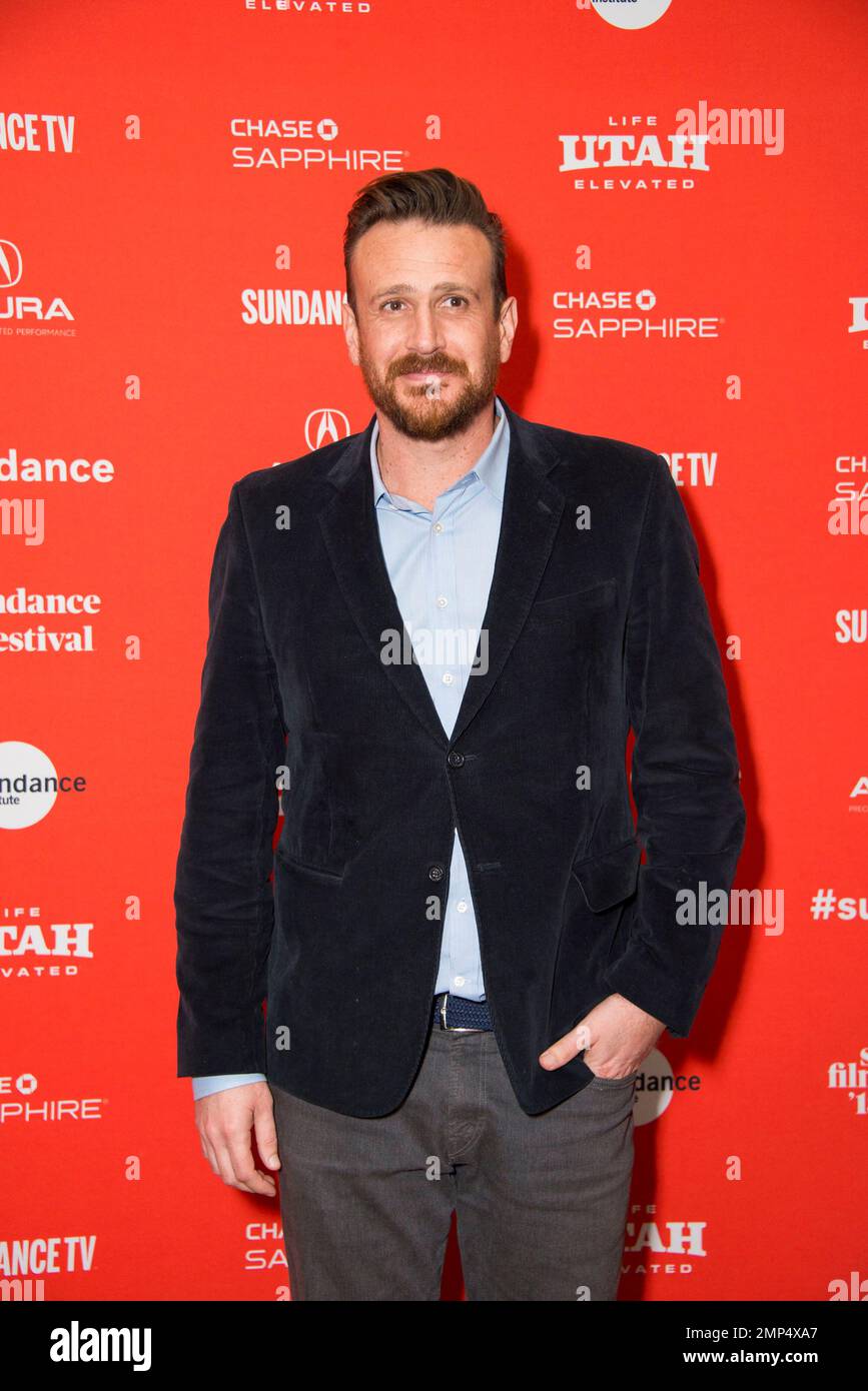 Actor Jason Segel poses during the premiere of "Come Sunday" at the ...