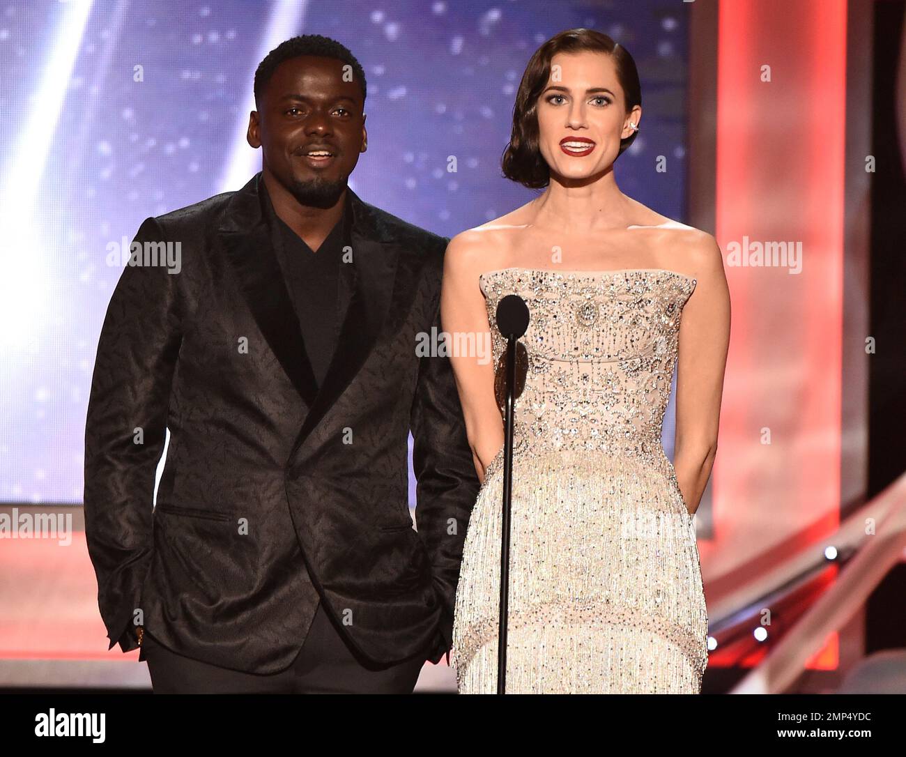 Daniel Kaluuya, left, and Allison Williams, nominees for outstanding ...