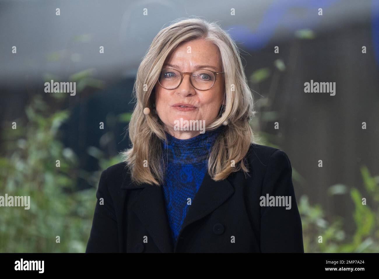 31. Januar 2023, Hessen, Frankfurt/Main: Christiane Laibach ...