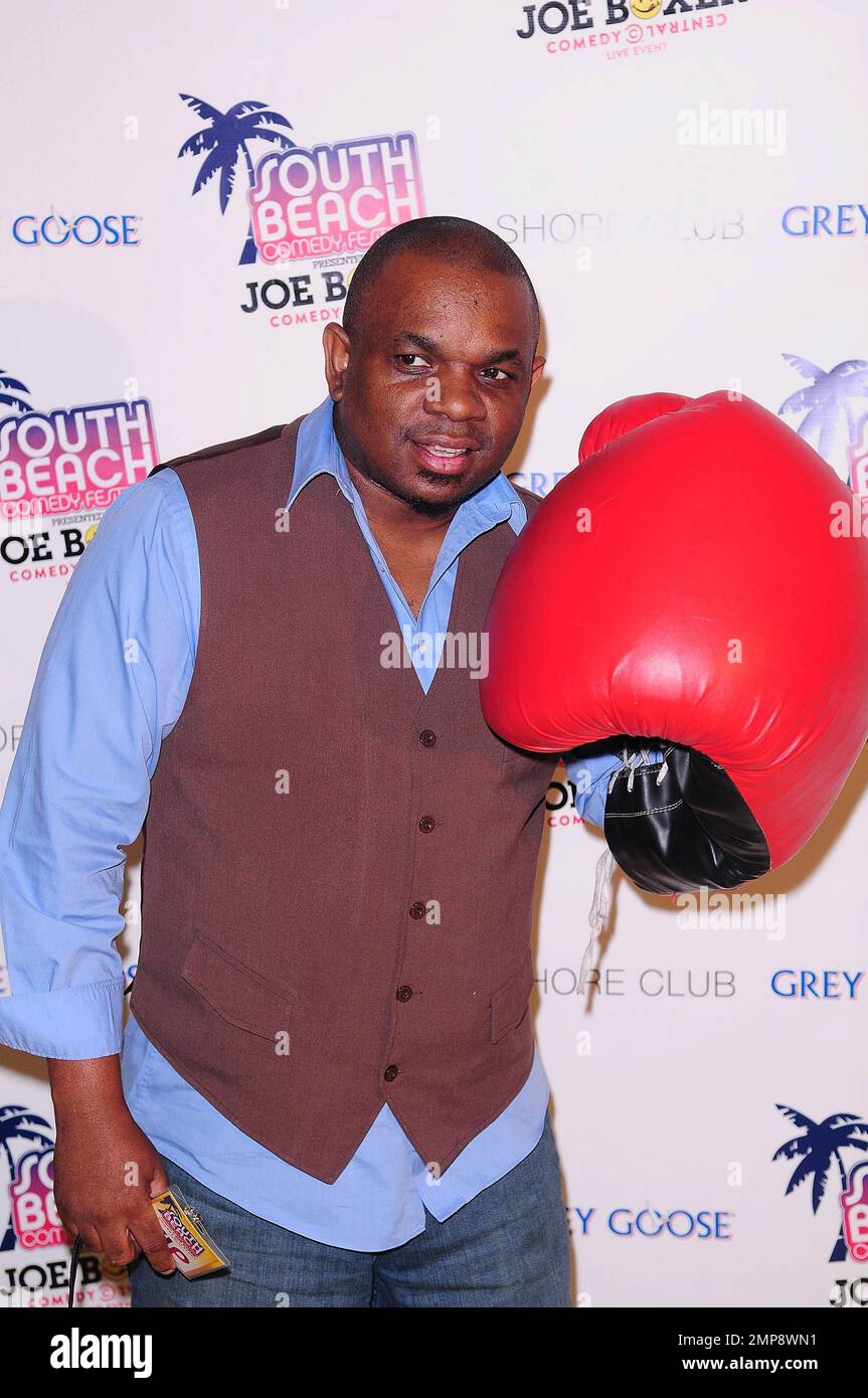 Clyde Gordon nimmt an der Shaquille O'Neal All-Star Comedy Jam After ...