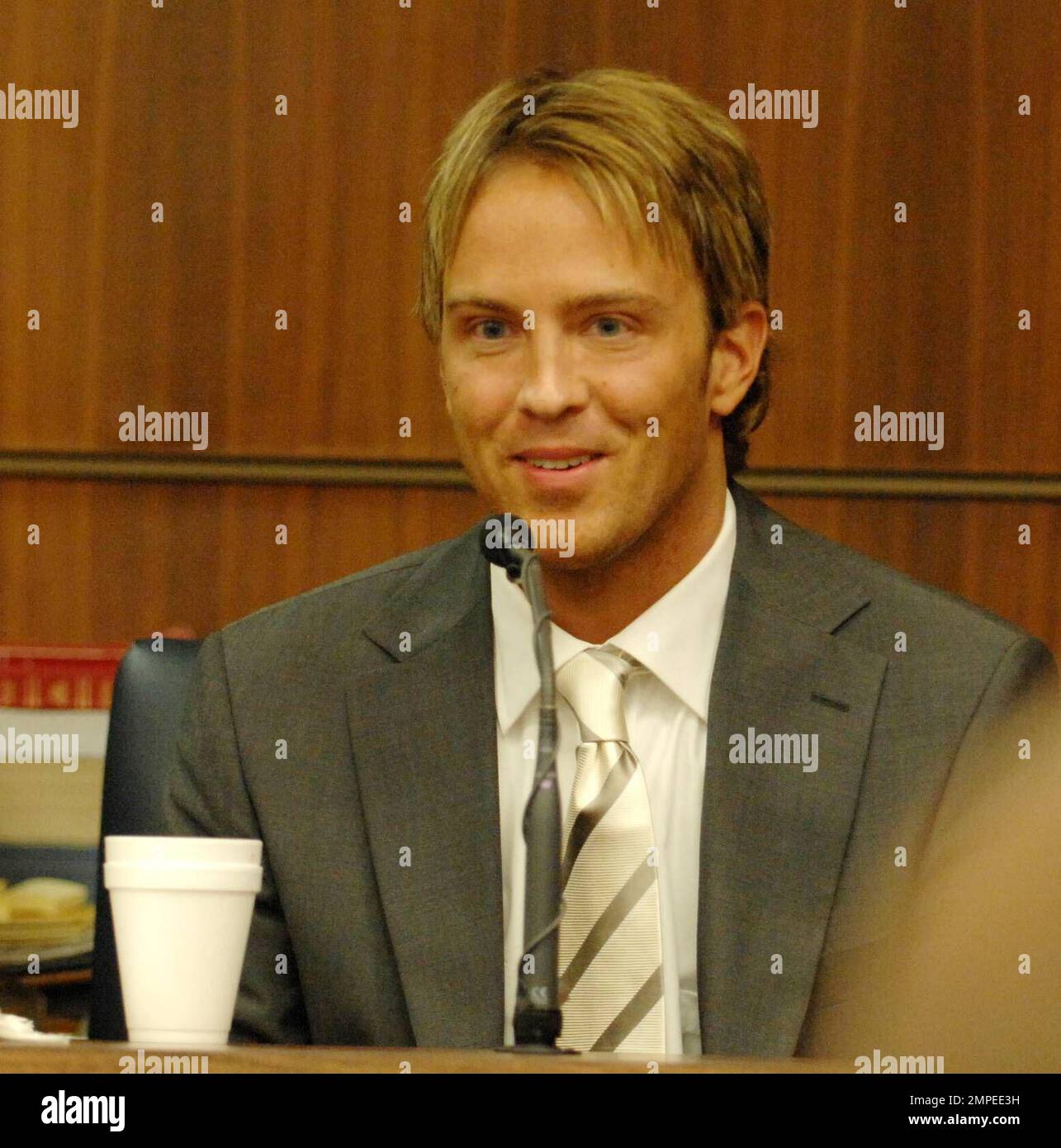 Szenen aus der Sitzung am Mittwochnachmittag von Anna Nicole Smith ...