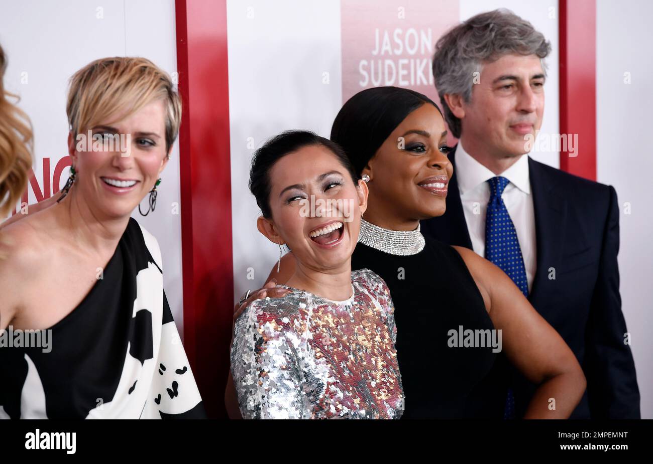 "Downsizing" cast members, from left, Kristen Wiig, Hong Chau and Niecy ...