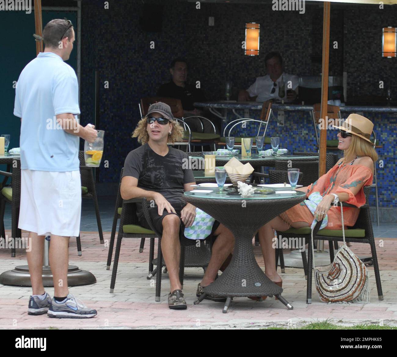 David Bryan, Bon Jovi's Keyboardist und Verlobte Lexi Quaas, hat heute ...