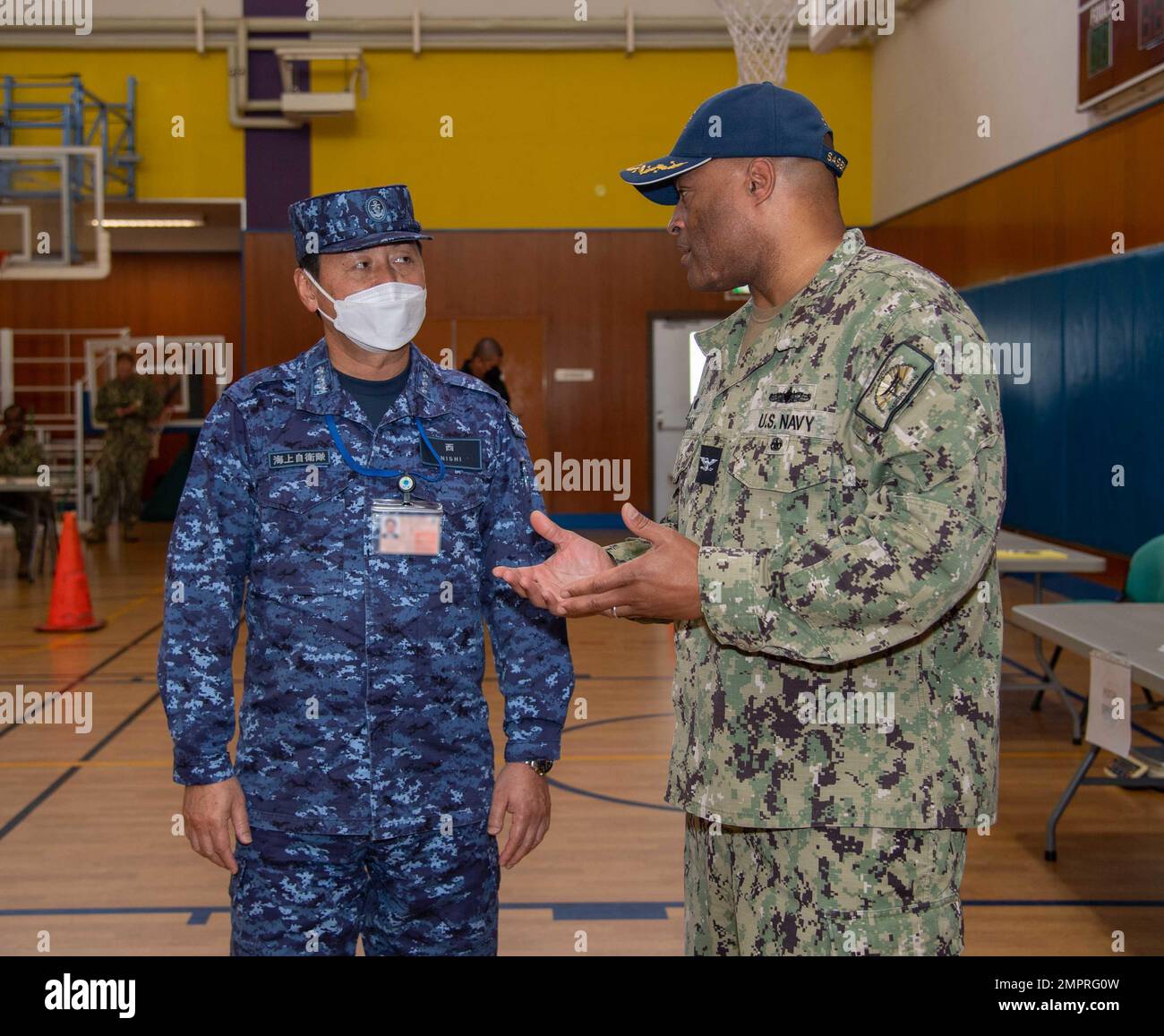 Captain David Adams, Commander, Fleet Activities Sasebo (CFAS ...