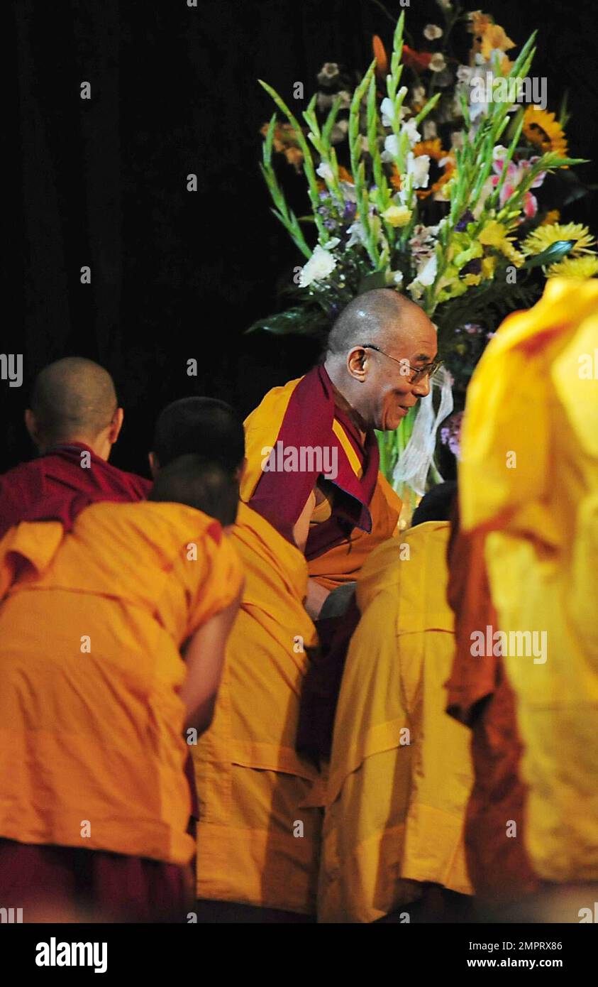 Exklusiv!! Der politische und spirituelle Führer Tibets, der Dalai Lama ...