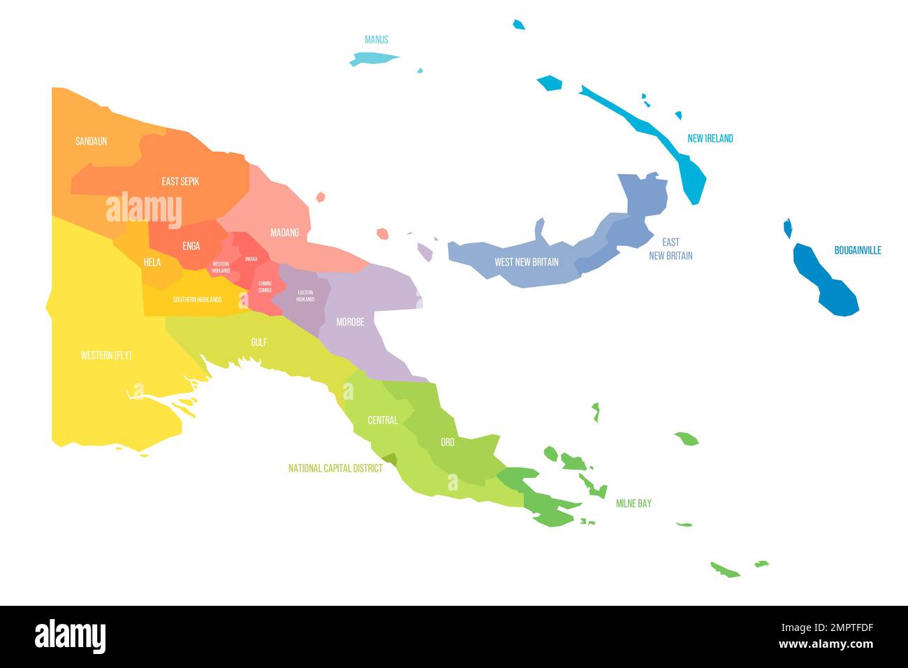 Papua provinz Stock-Vektorgrafiken kaufen - Alamy