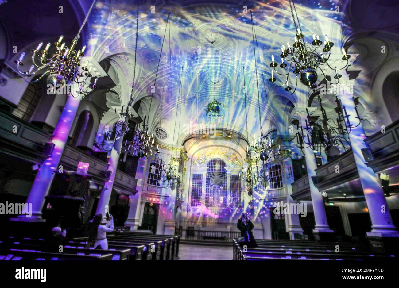 London UK 31. Januar 2023 die Show nimmt eine Reise durch den Weltraum ...