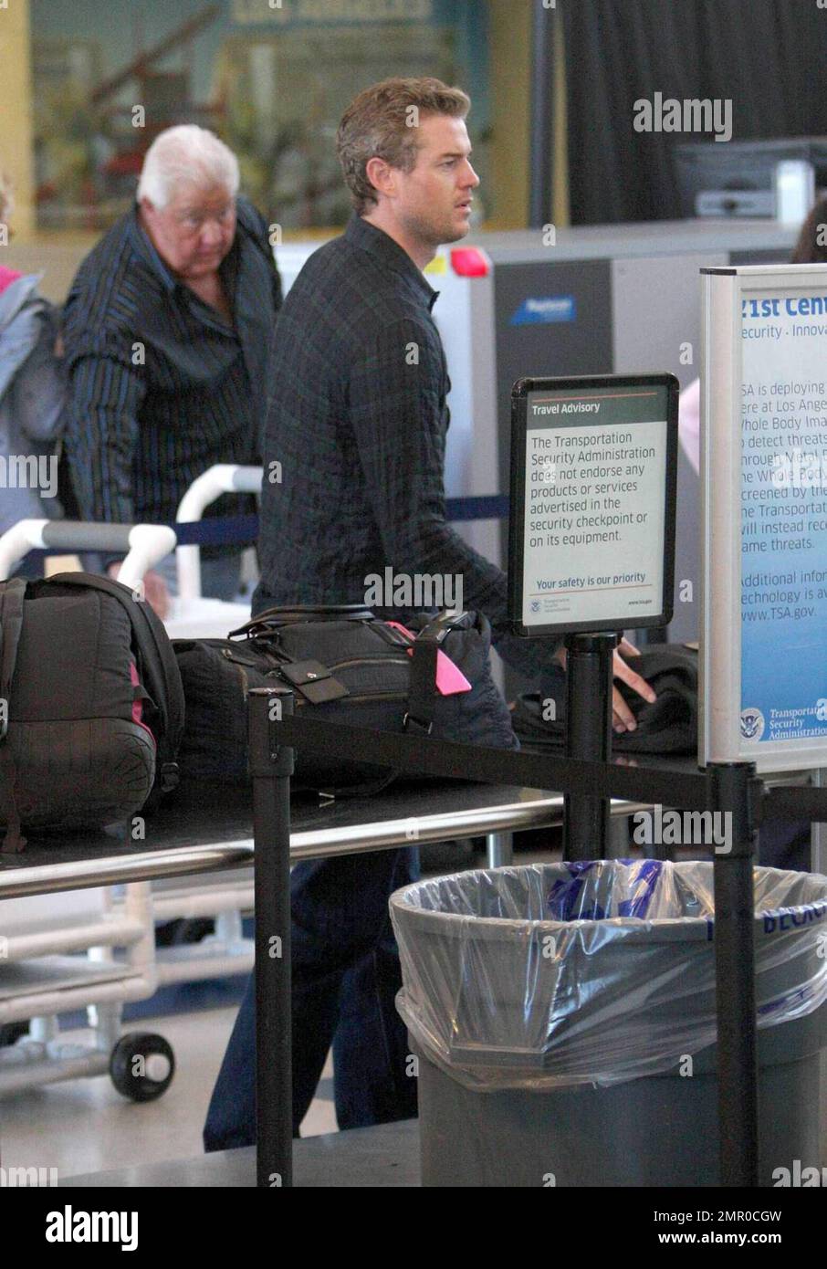 Eric Dane wurde heute Morgen beim Einchecken für einen Flug vom ...