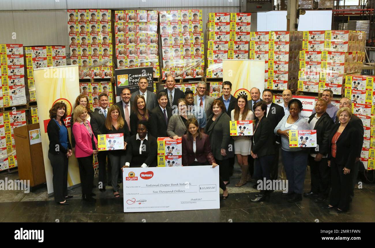 IMAGE DISTRIBUTED FOR HUGGIES - Representatives from Wakefern/ShopRite, Kimberly-Clark, the ...