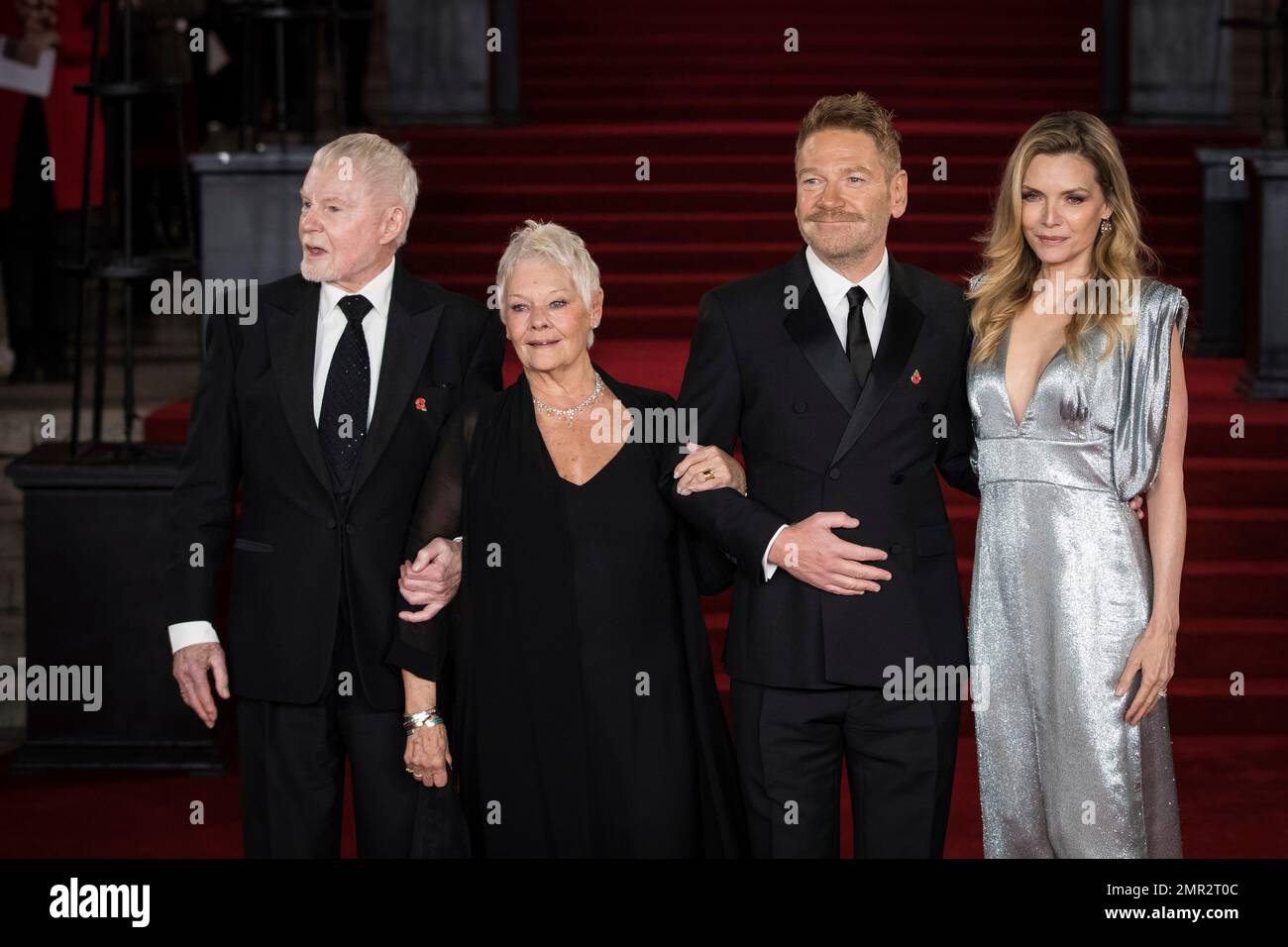 Actors Derek Jacobi, from left, Judi Dench, director Kenneth Branagh and actress Michelle ...