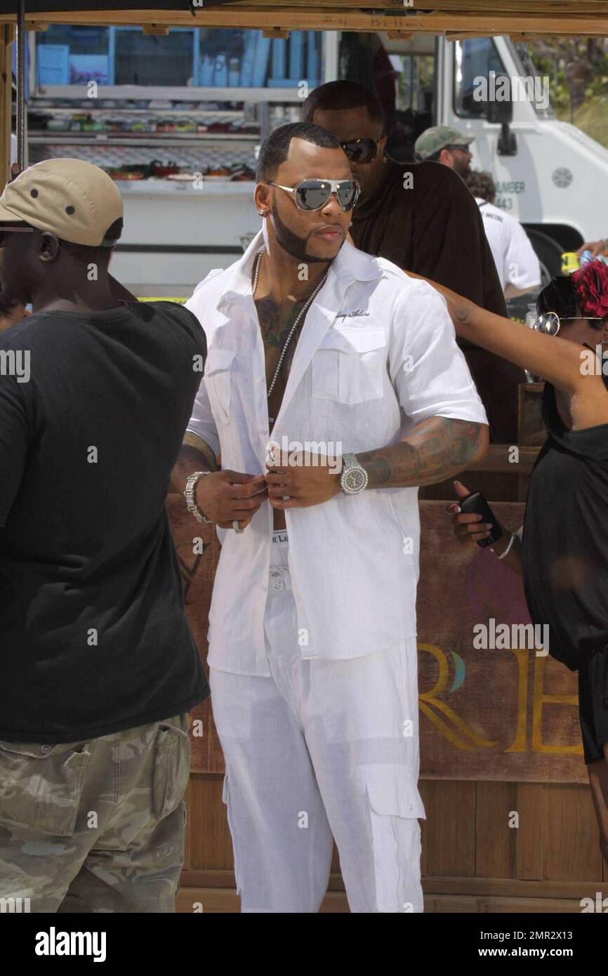 Rapper Flo Rida drehte ein Musikvideo für sein neues Album R.O.O.T.S ...