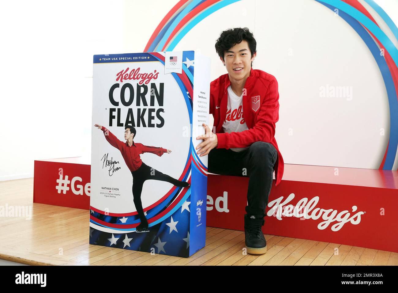 IMAGE DISTRIBUTED FOR THE KELLOGG COMPANY - U.S. Olympic Hopeful ...