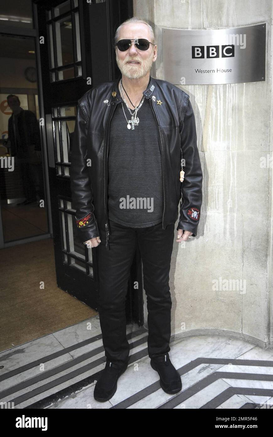EXKLUSIV!! Rocklegende Gregg Allman von den Allman Brothers posiert vor ...